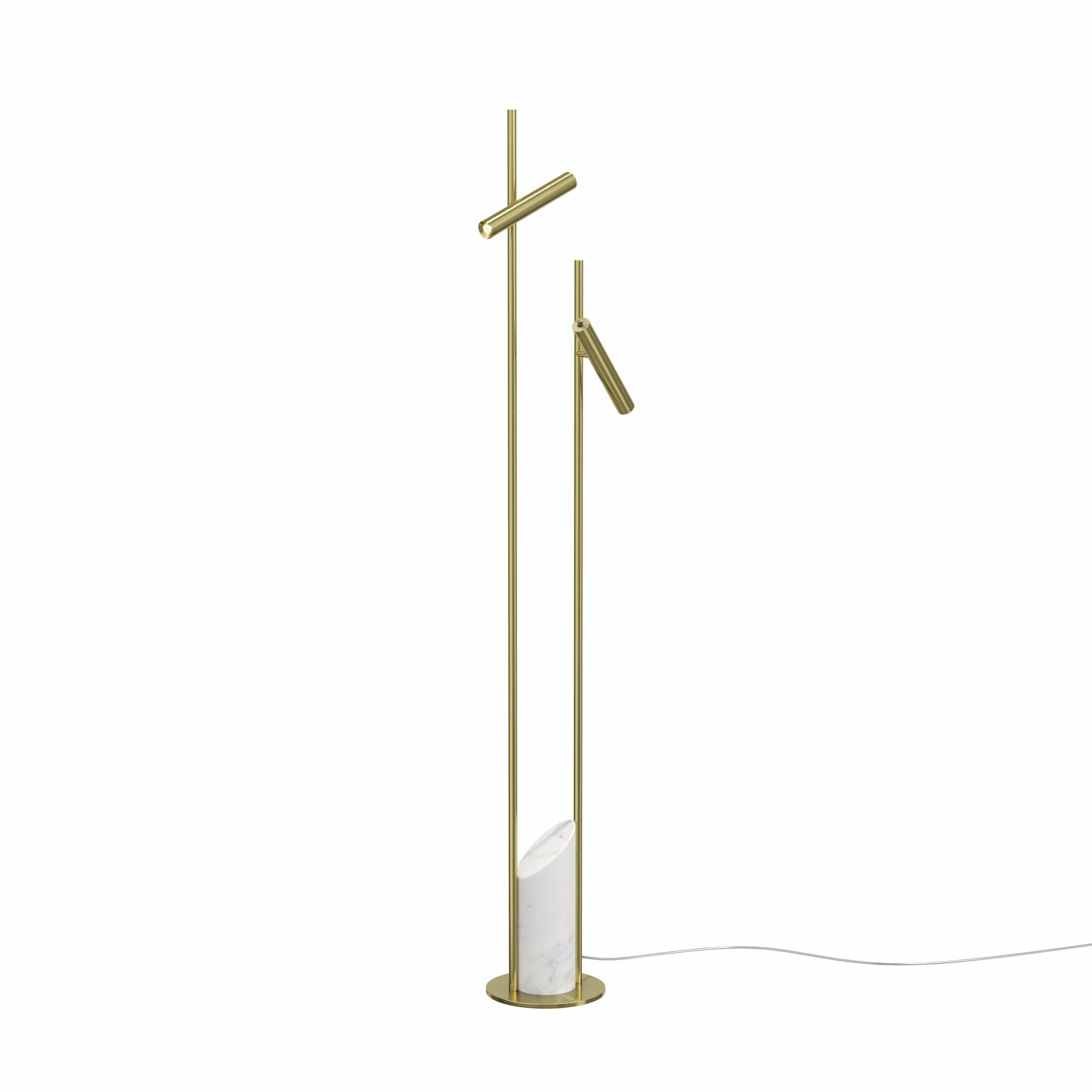 Торшер Maytoni Trust W200xL200 мм LED цвет латунь, арт. MOD460FL-L6BS3K