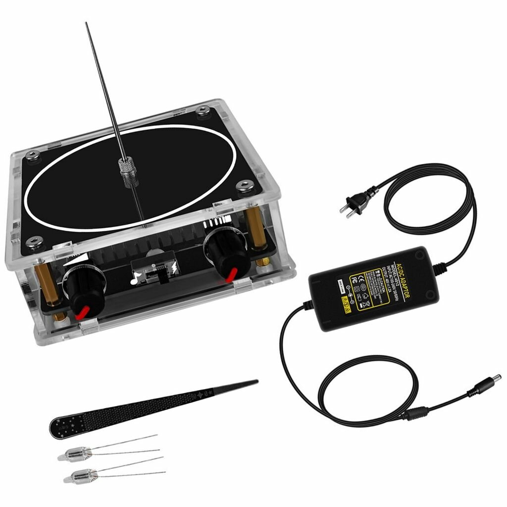 Музыкальный катушечный Bluetooth-спикер с подсветкой для экспериментов