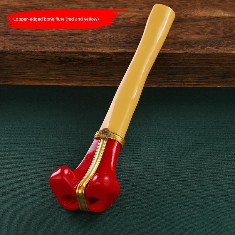 Непальская костная флейта из смолы, тантрический ритуальный инструмент, костная флейта в тибетском стиле, духовой