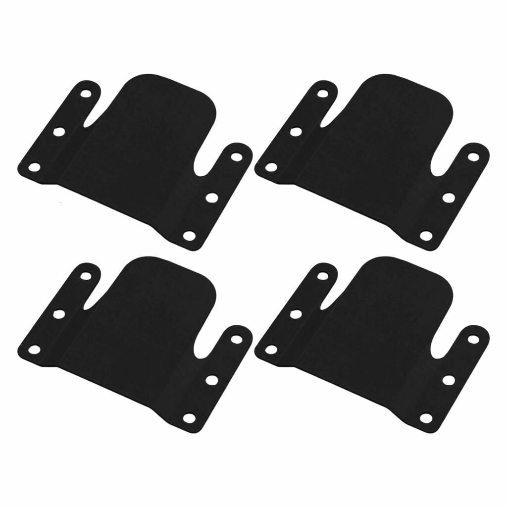 2 шт. Быстросъемные кронштейны для секционных диванов, - Черный