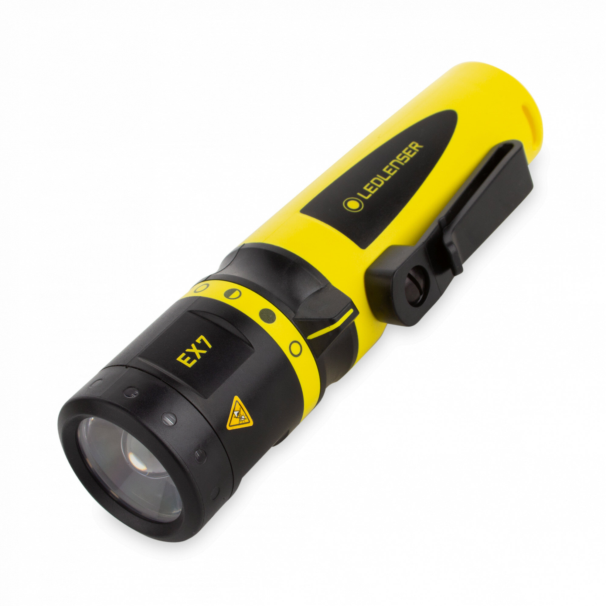 Фонарь LED LENSER EX7 500836, светодиоды, желтый, IP68, 200лм, 120м, питание от батареек