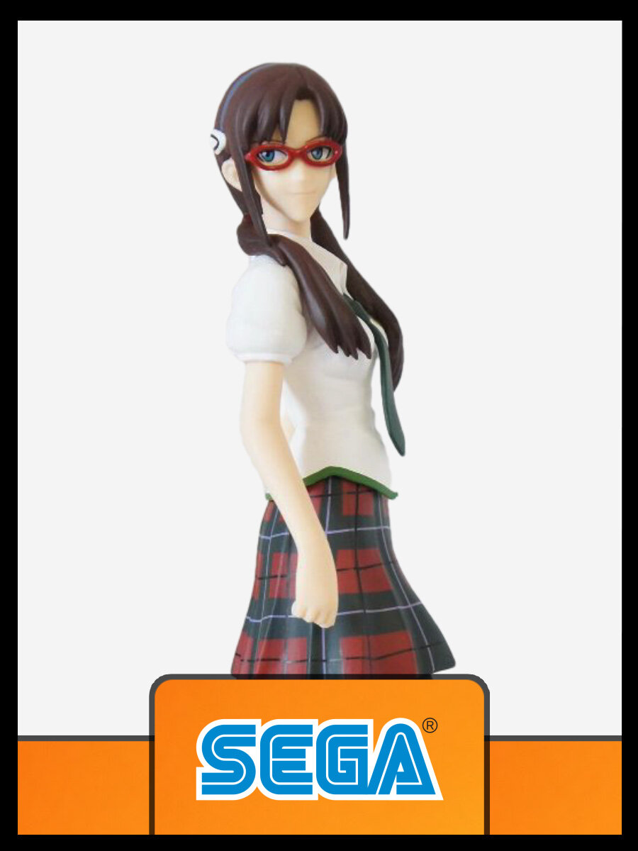 Оригинальная фигурка Mari Illustrious Makinami от Sega из аниме Evangelion / Мари Илластриэс Макинами «Евангелион» 17 см