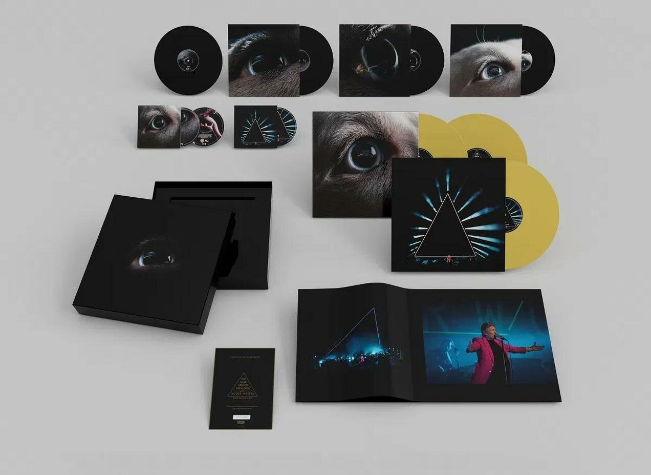 Roger Waters - The Dark Side Of The Moon Redux (3LP+4V10+2CD+BR-A) 2025, Limited Ed, Box, Виниловая пластинка