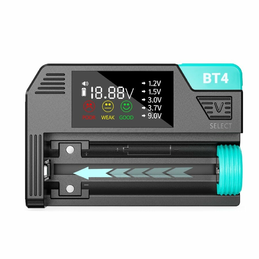 Тестер батареек и аккумуляторов ROBITON BT4