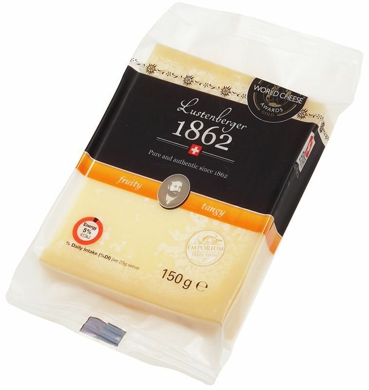 Сыр Люстенбергер 1862 фруктово-пряный 50% жир. 150г