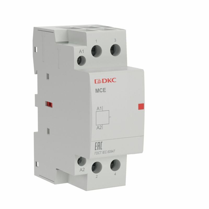 Контактор модульный YON max типа MCE 2P 40A 240В 2НО YON, DKC MCE-40-20-A240 (1 шт.)