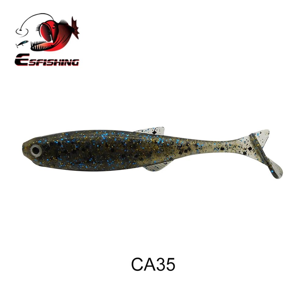 ESFISHING Action Shad 75 мм, Цвет CA35