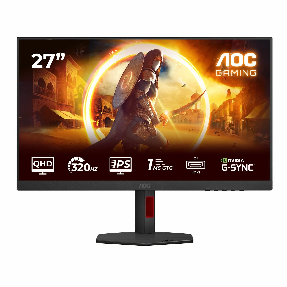 27" Монитор AOC Q27G4SRU, IPS, 2560x1440, 320 Гц (Q27G4SRU)
