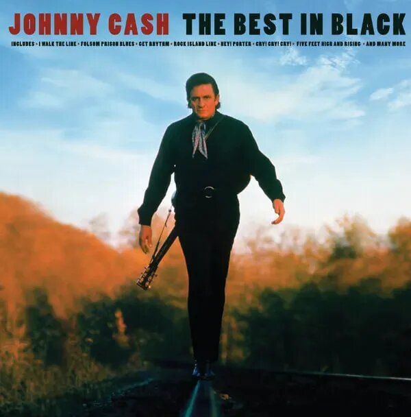 Виниловая пластинка Cash Johnny - The Best In Black (Lucky Dip Marble Vinyl 2LP)