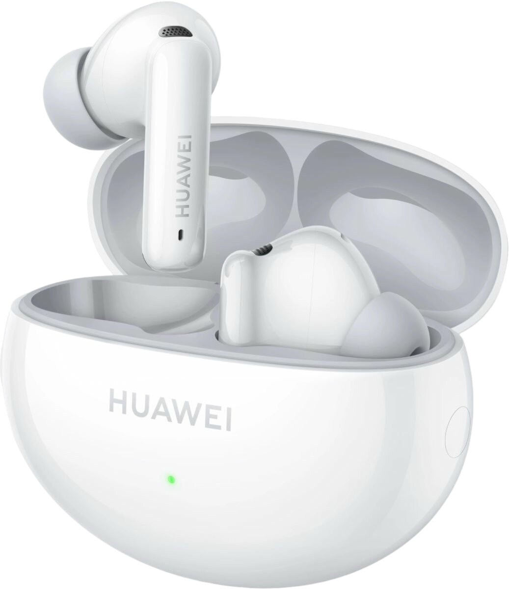 Наушники HUAWEI FreeBuds 6i, беспроводные, шумоподавление, белые