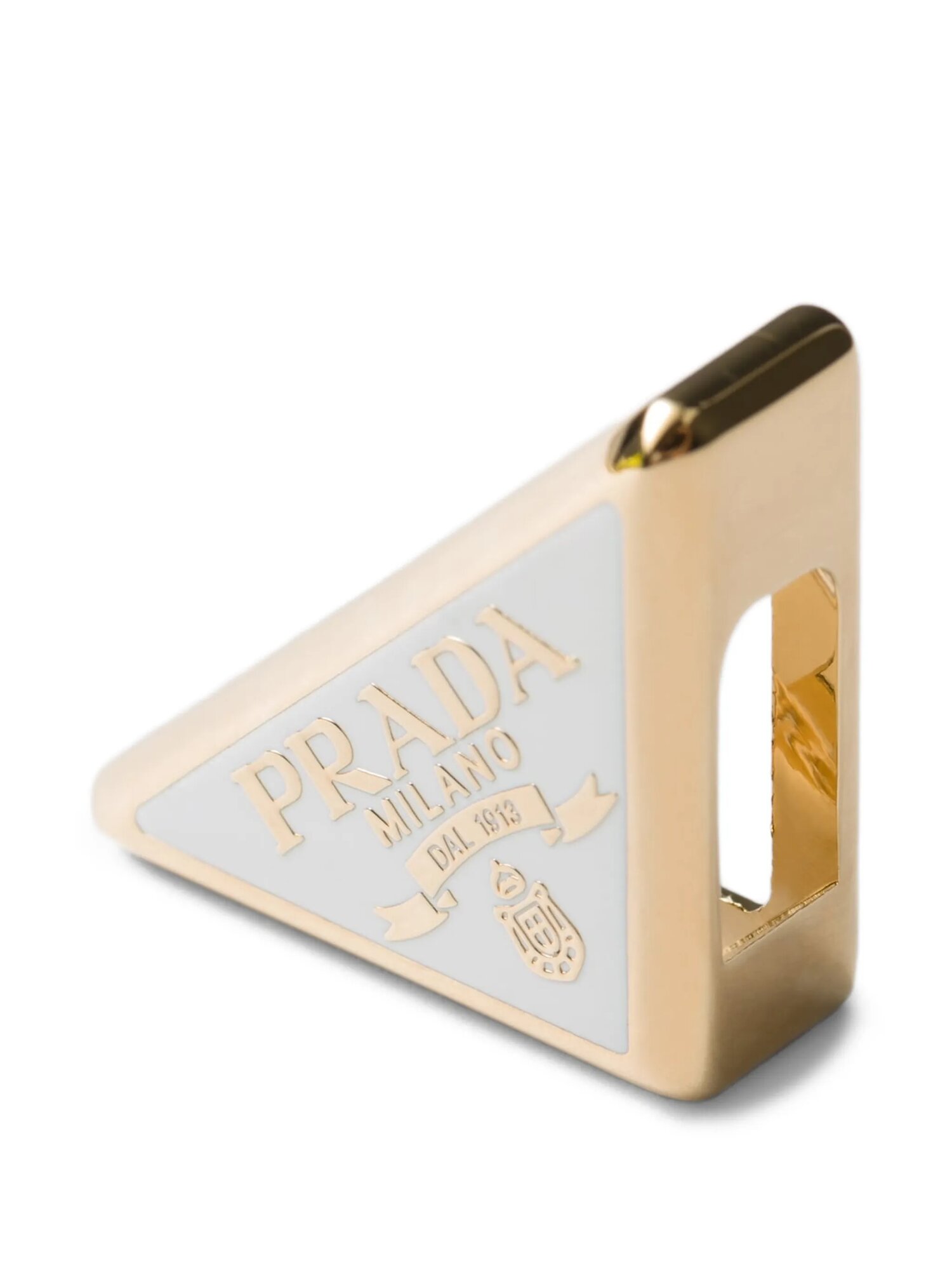 Шарф Prada для девочек, золотистый — фото 1