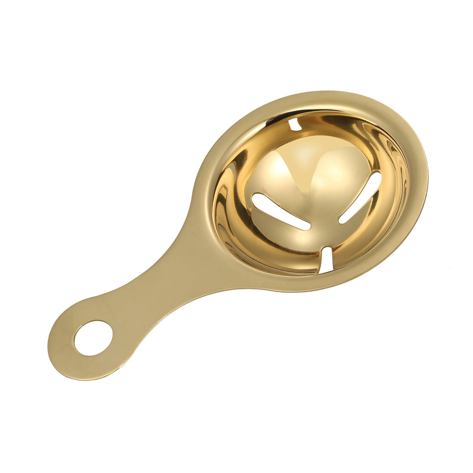 Разделитель яиц из нержавеющей стали 304, желтый, размер 130*74*25мм, вес 53г, пищевой градус, фильтр для желтка и белка, воронка для разделения, ложка, инструмент для разделения яиц, гаджет для приготовления пищи и выпечки, 1 шт.