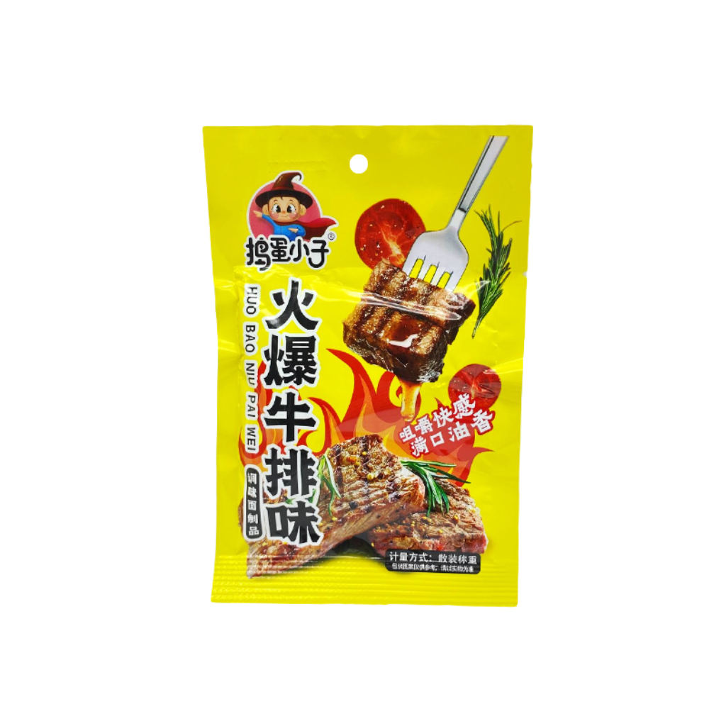 Хрустящий соевый снек с ярким пряным острым вкусом 20 г, Китай