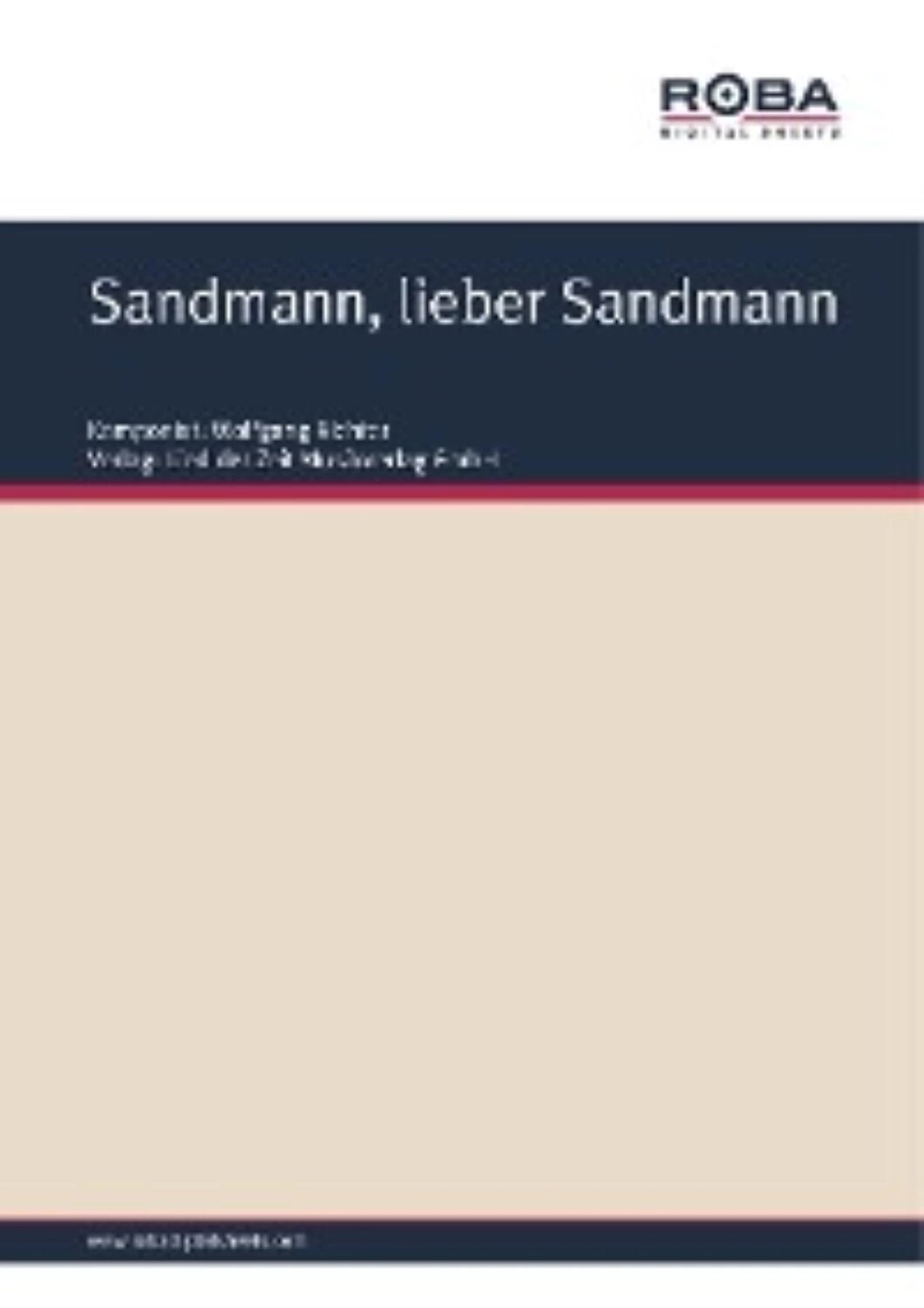 Sandmann, lieber Sandmann [Цифровая книга]