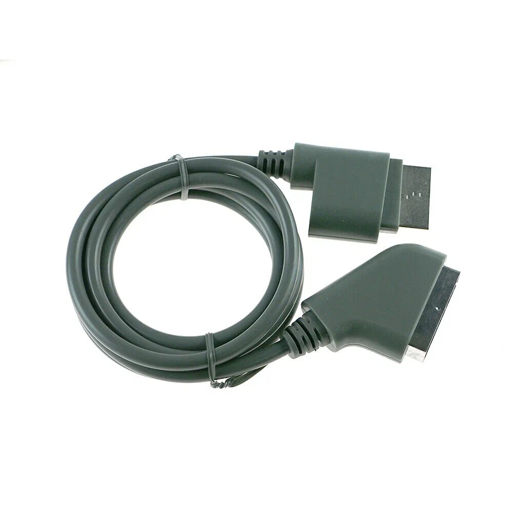 Кабель AV RGB Scart для консоли Xbox 360, RGB Scart видео HD кабель ТВ АВ для консоли XBOX 360, 1.6 м
