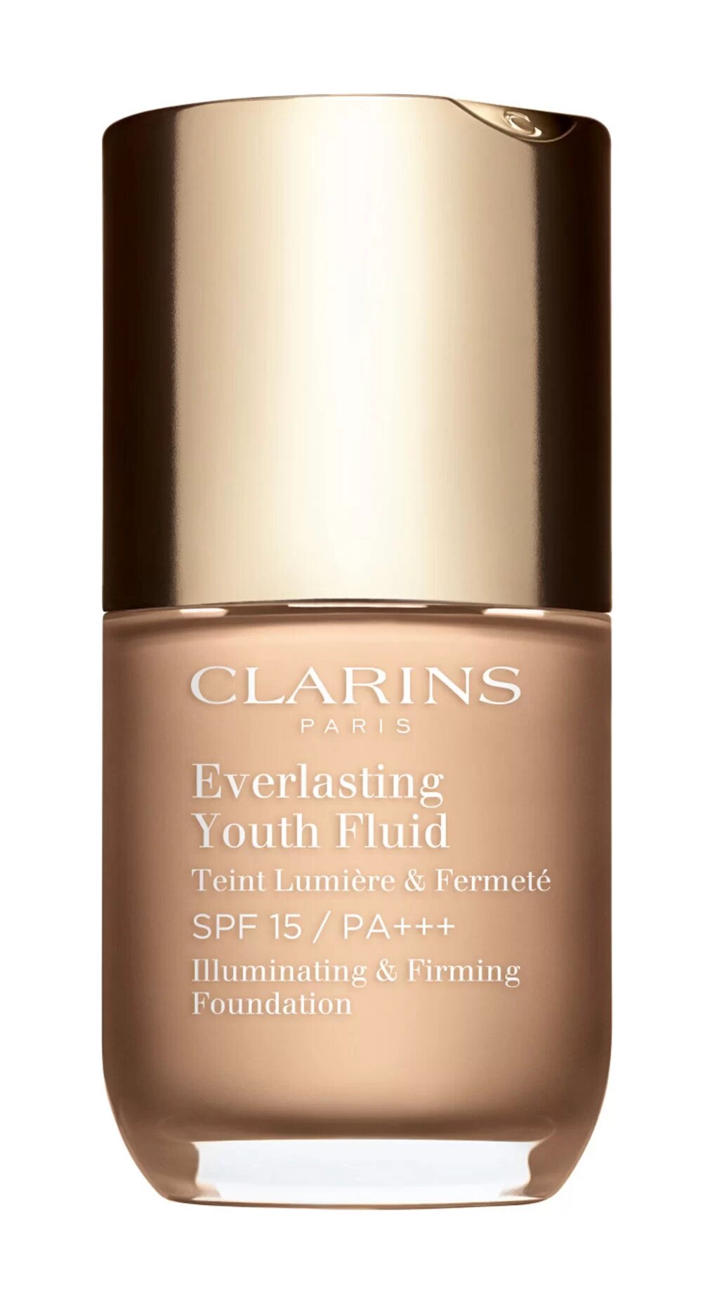 Clarins Everlasting Youth Fluid SPF 15 PA+++ Тональный флюид для лица с омолаживающим действием | 105N
