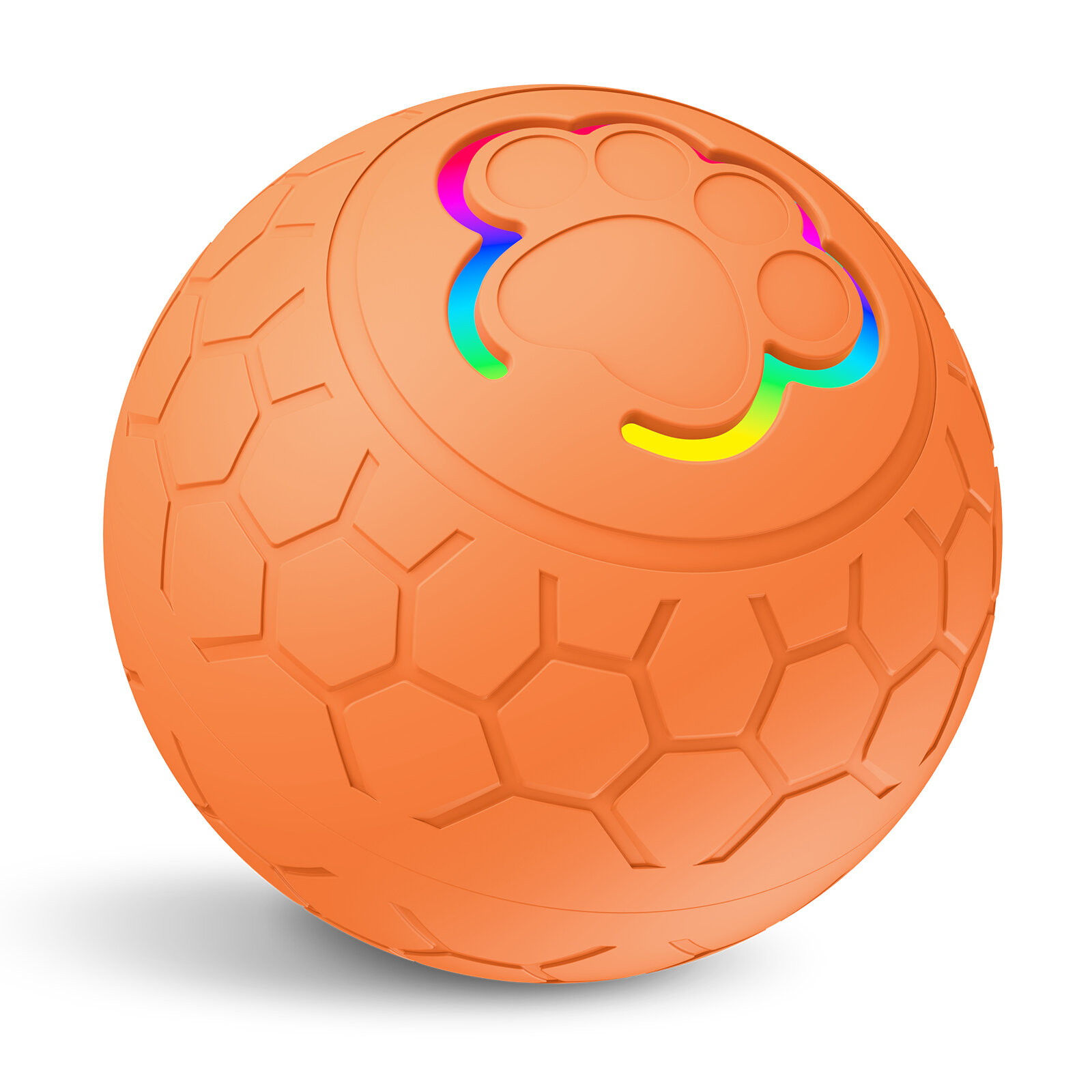 Игрушка мяч для питомцев - Интерактивная игрушка для собак Jolly Ball Herding Ball для собак - Двухрежимный дизайн радарный триггер прочный и безопасный водонепроницаемый IP54 порт зарядки Type-C, подходит для кошек и собак, цвета:
