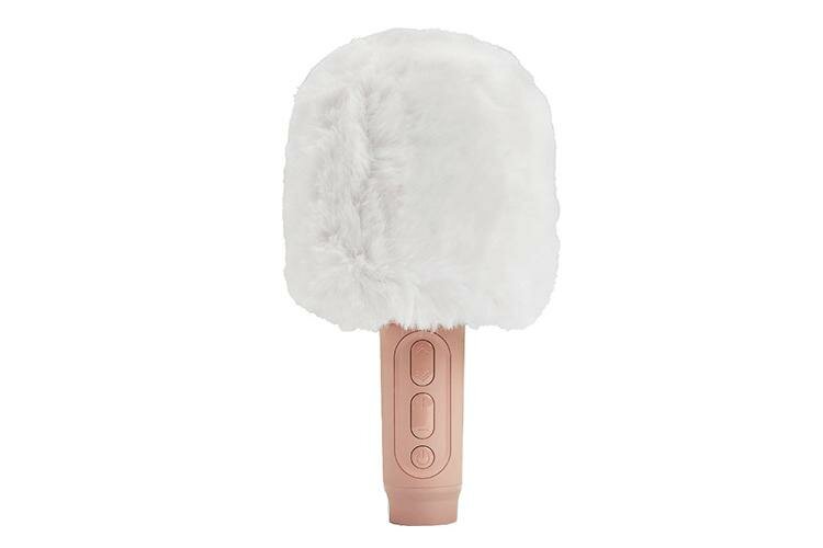 Микрофон PHILIPS 3016 полностью беспроводной с двумя микрофонами, pink, поддержка TF-карты