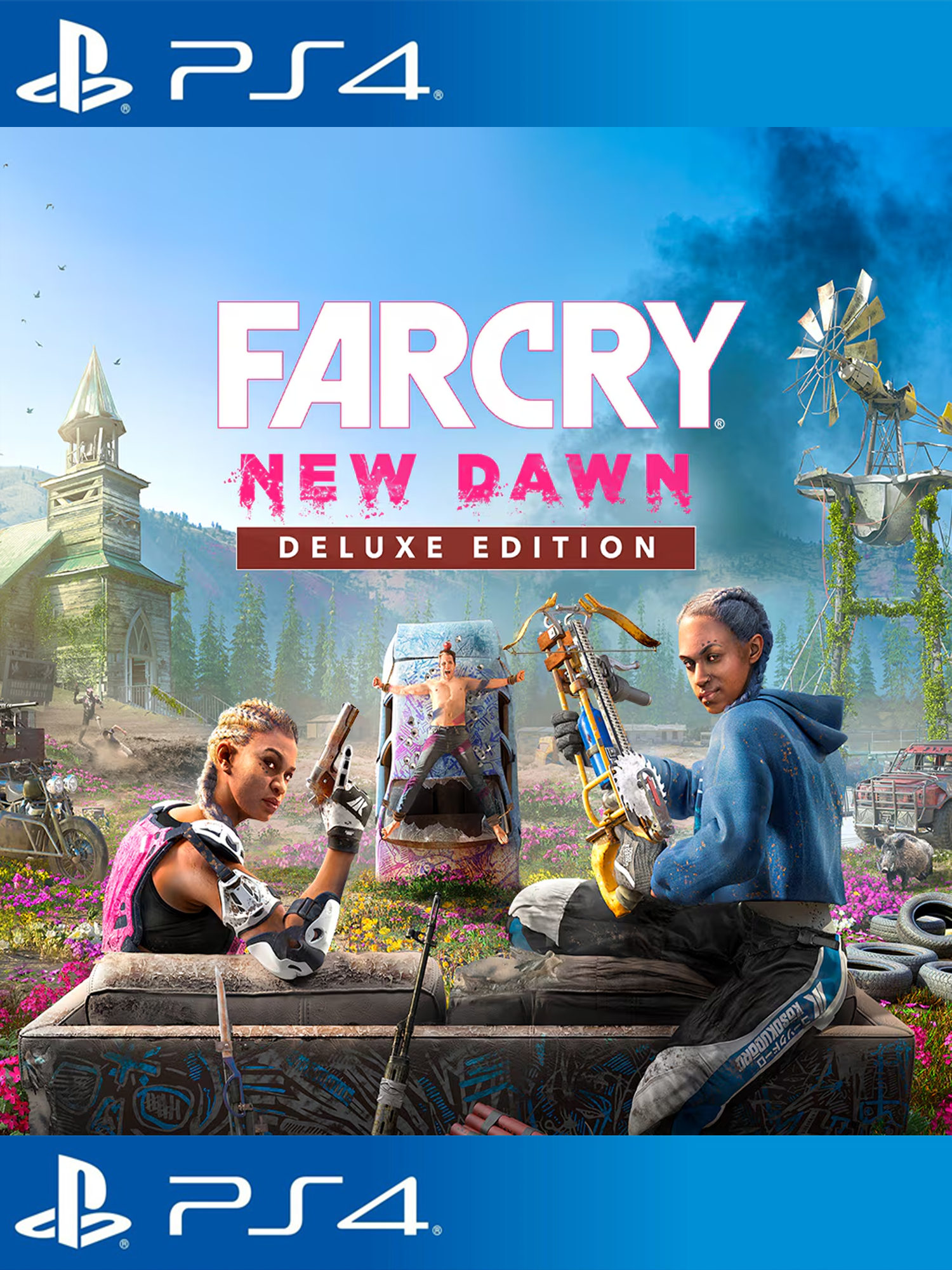 Игра Far Cry New Dawn Deluxe Edition, цифровая версия, PlayStation 4, русская озвучка