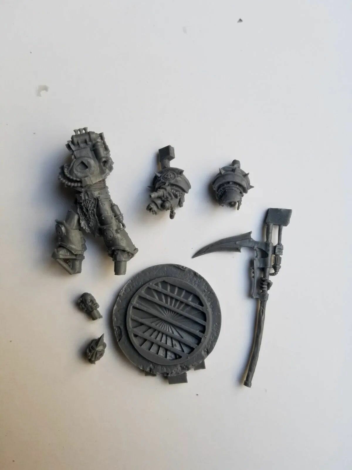 Смола вархаммер 40000 миниатюра Calas Typhon First Captain of the Death Guard Warhammer 40000 миниатюры днд Фигурка для настольной игры