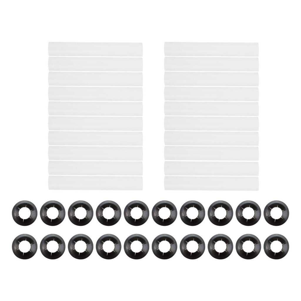 20 комплектов Роликов для Гаражных ворот из АБС-пластика обеспечивают Длительное Бесшумное Использование