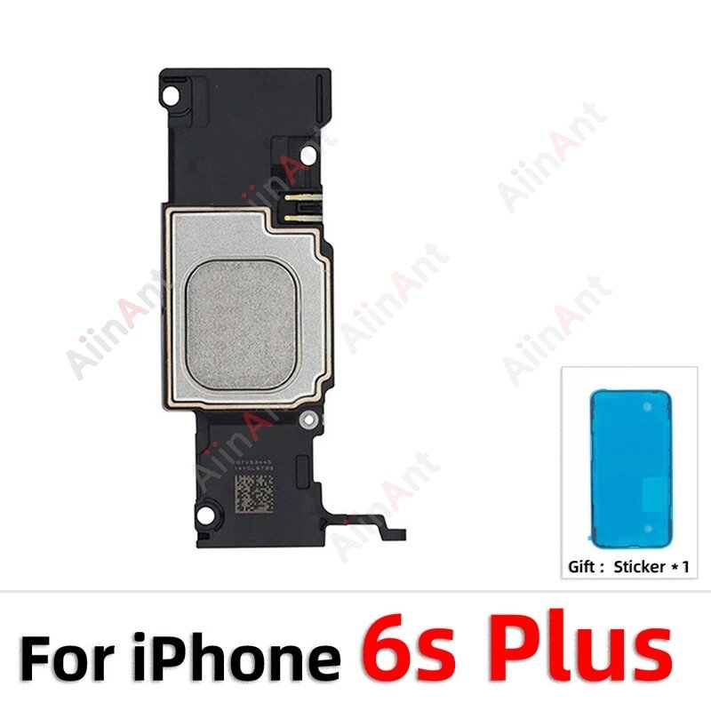 Нижний громкоговоритель, звуковой зуммер для телефона, динамик, гибкий кабель для iPhone 11 Pro X Xr Xs Max 6 6s 7 8 Plus SE с наклейкой