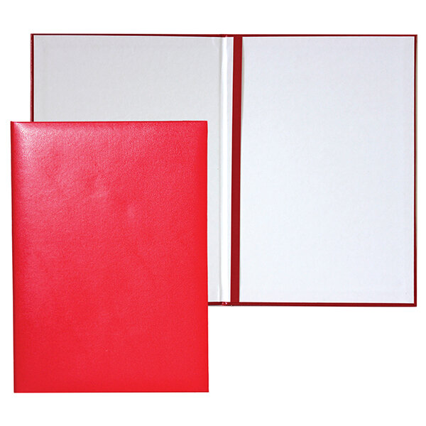 Папка адресная deVente Без нанесения красная А4, лента, бумвинил, количество: 2 штук