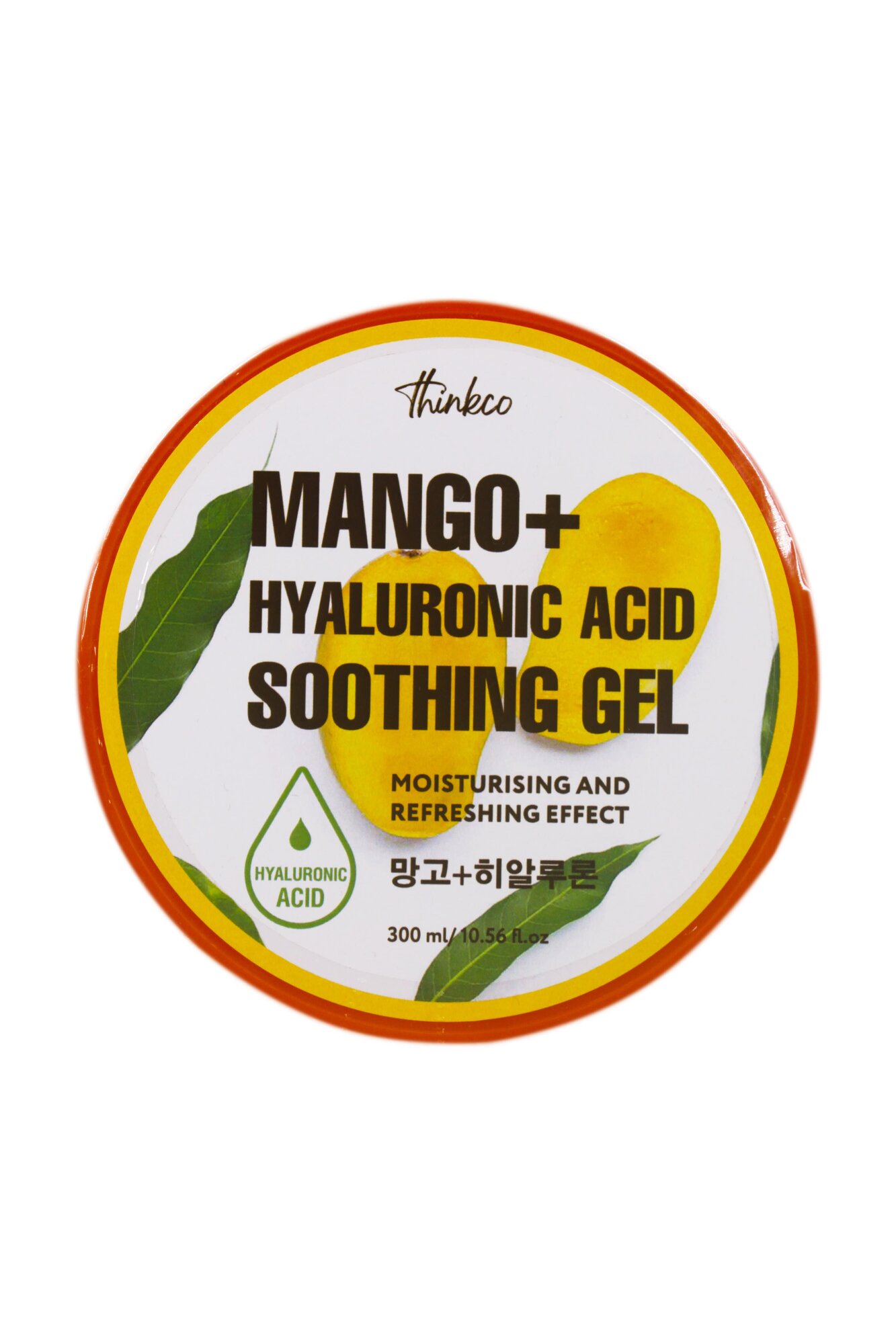Гель для лица и тела Thinkco Mango+, универсальный, с экстрактом манго и гиалуроновой кислотой, 300мл