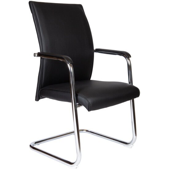 Конференц-кресло Norden Myra CF black 1016 black черная экокожа