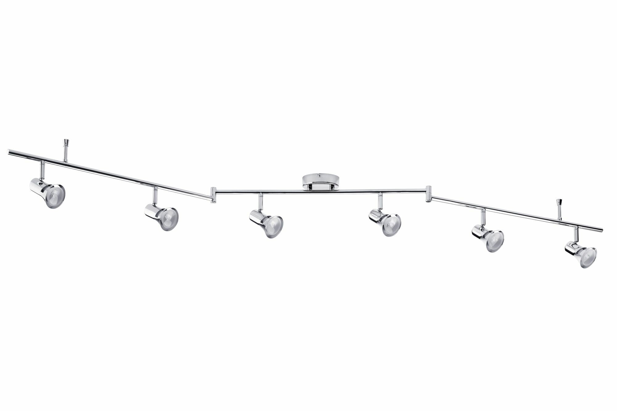 Светильник потолочный Paulmann Lambda 6x40Вт 6x586Лм 2800К GZ10 230В IP20 Хром/Металл 60323.
