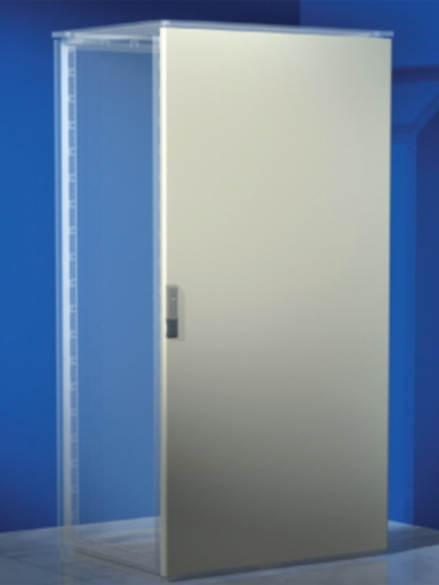 Дверь сплошная для корпусов CQE DKC ВхШ - 2200х600 мм, RAM block, серый