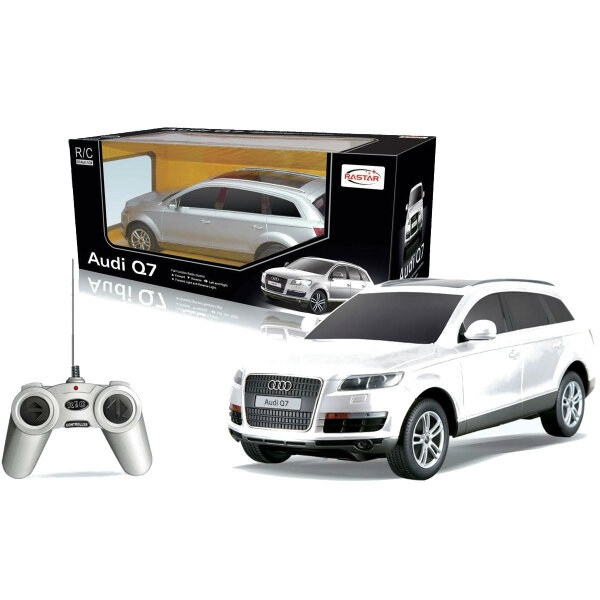 Rastar Audi Q7 на радиоуправлении, серебряная, 1:24 (27300S)