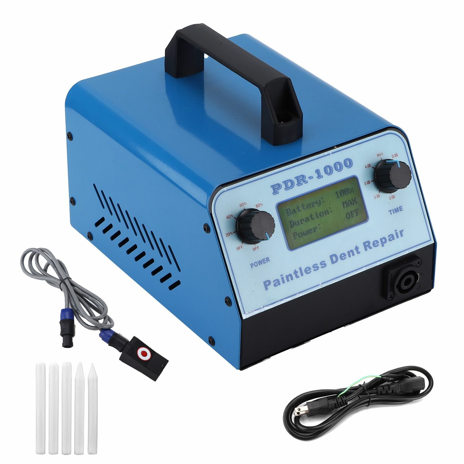 1000W Индукционный нагреватель для удаления вмятин без краски автомобиля. Высокая эффективность и низкая стоимость обслуживания, PDR-1000, 110V