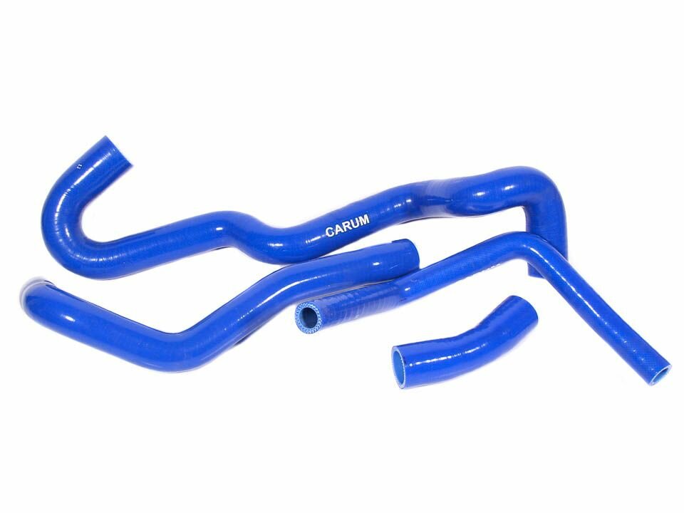 Патрубки радиатора Lada Largus дв.8 клап. с кондиц. комплект 4шт армированный силикон CARUM 8200750019