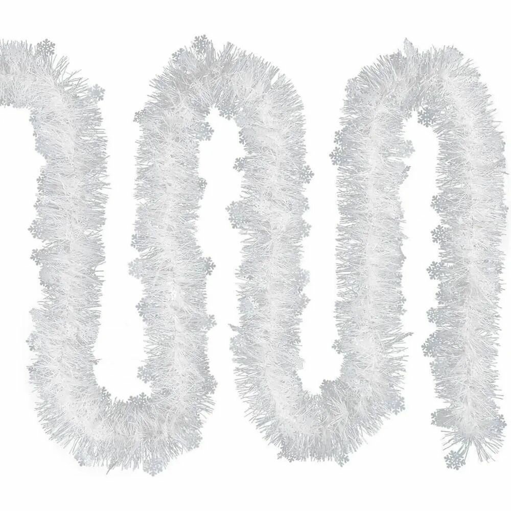 Мишура 200 см белый 1 шт.