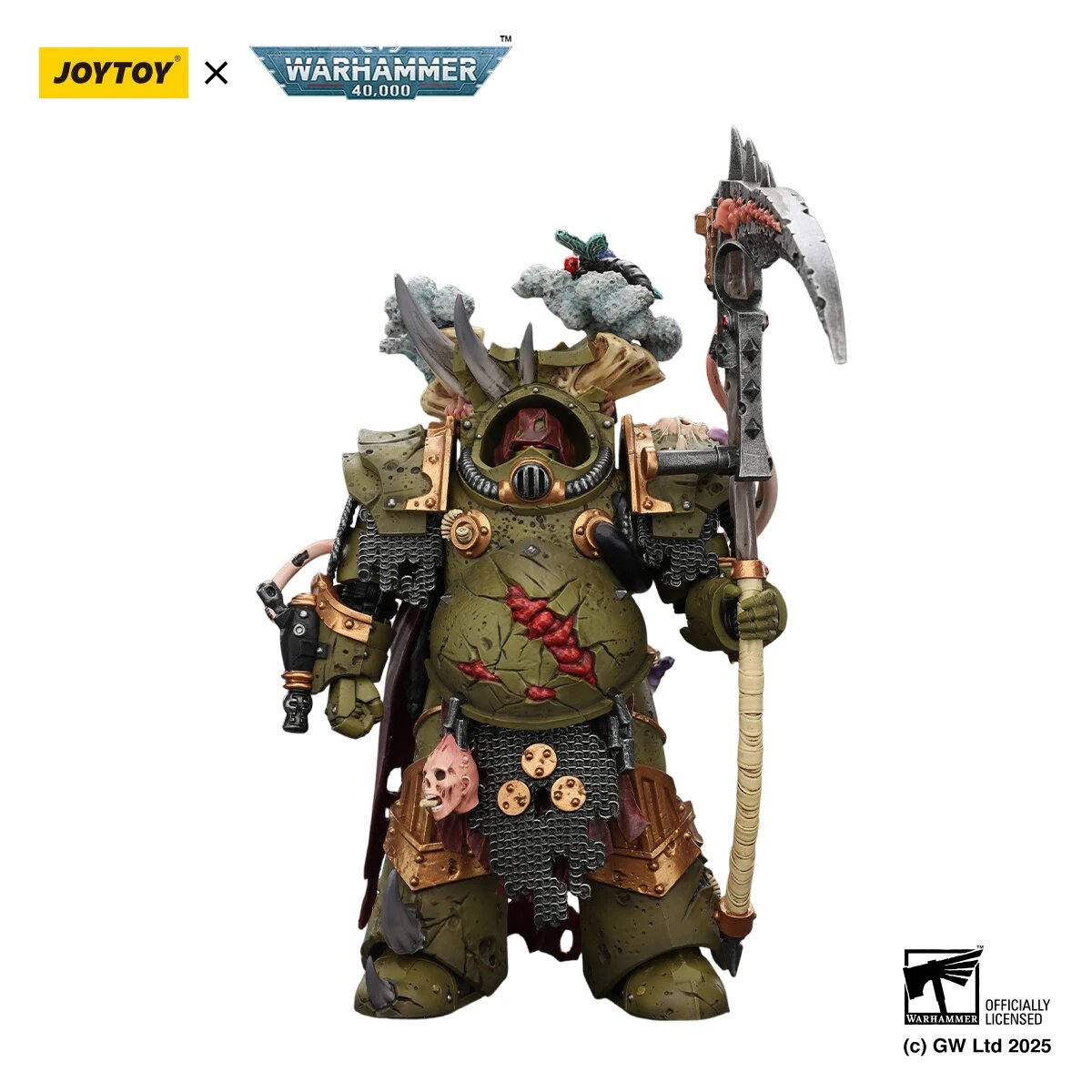 JOYTOY Warhammer 40K 1/18 Фигурка Death Guard Deathshroud Terminator Blightlord Terminator 1