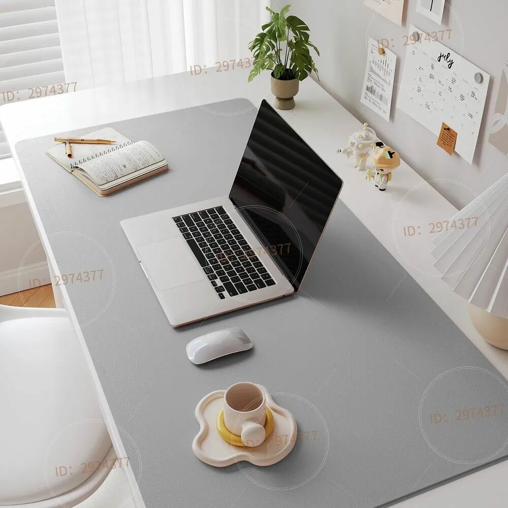 Коврик для стола 80 см x 40 см, материал: Искусственная кожа