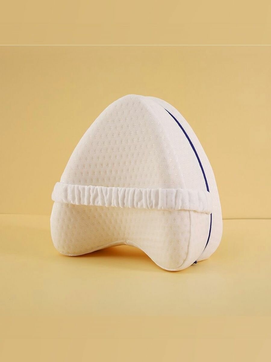Подушка для ног треугольная ортопедическая, между или под колени сна, анатомическая беременных, подставки