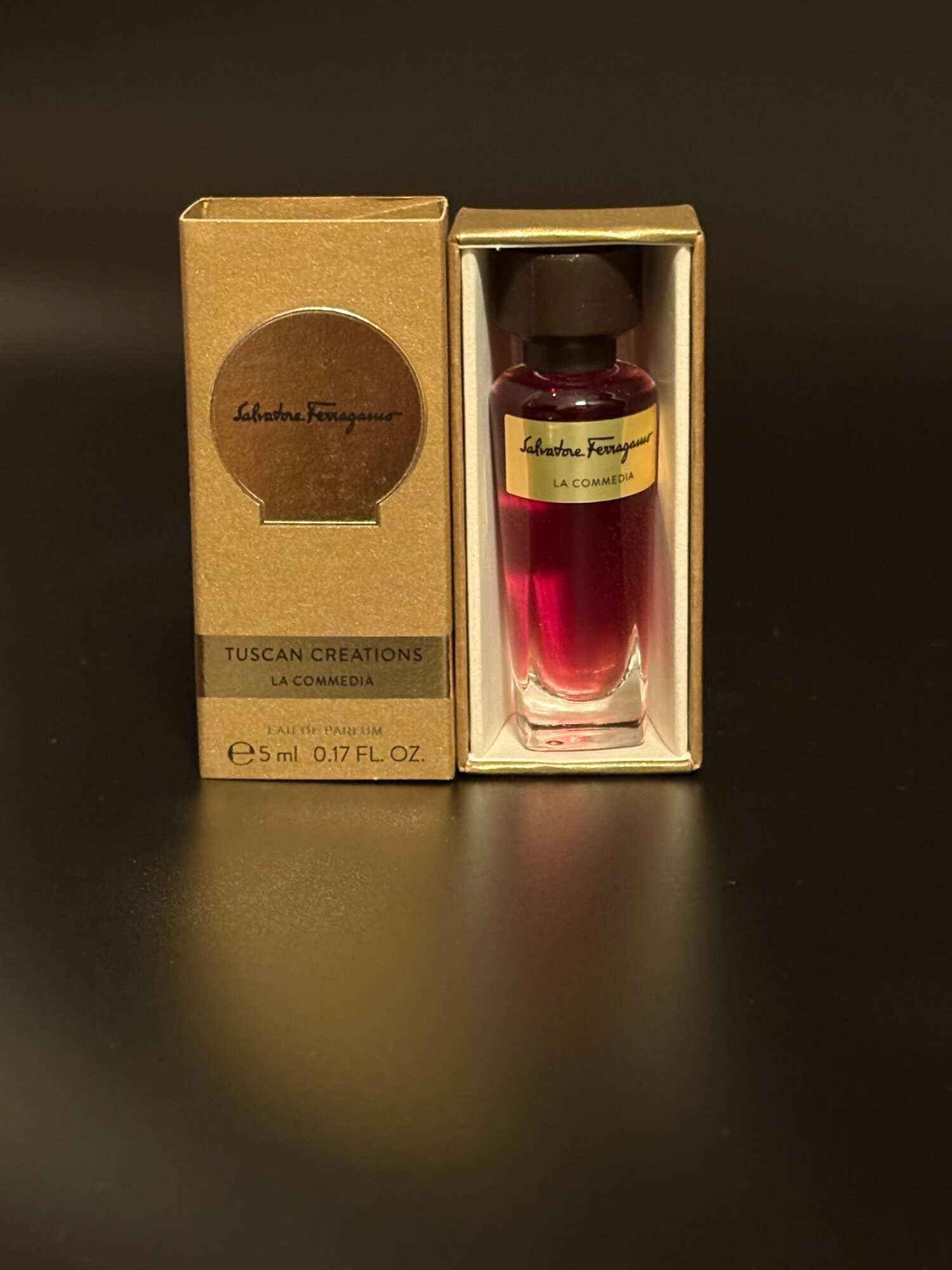 Salvatore Ferragamo Tuscan Creations LA Commedia унисекс парфюмерная вода, 5 мл Миниатюра