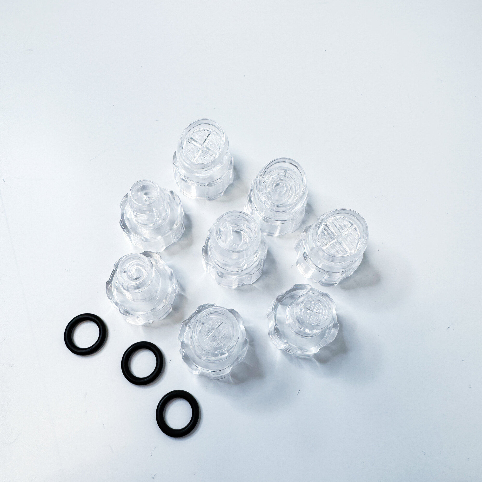 Набор насадок для аппаратов гидропилинга Jet Peel (8 шт в комплекте)