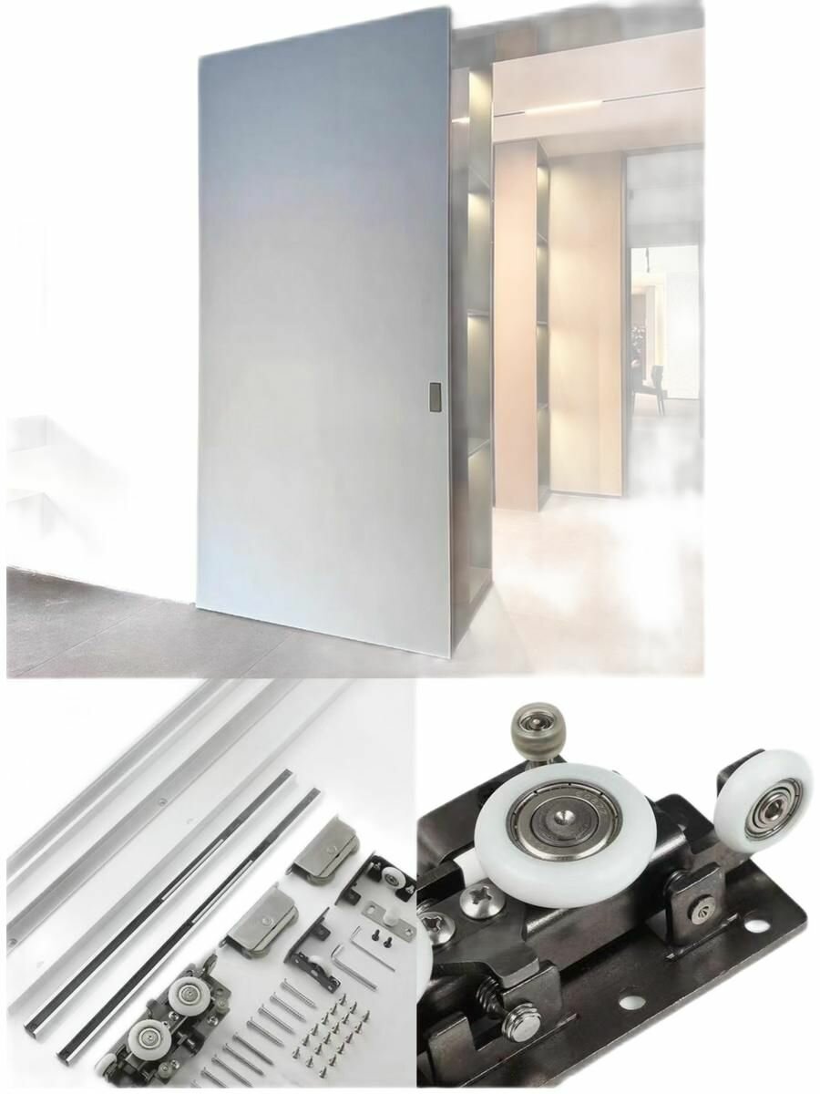 Раздвижная система LOFT - амбарный механизм для раздвижной двери. Barn Door Hardware. Classic