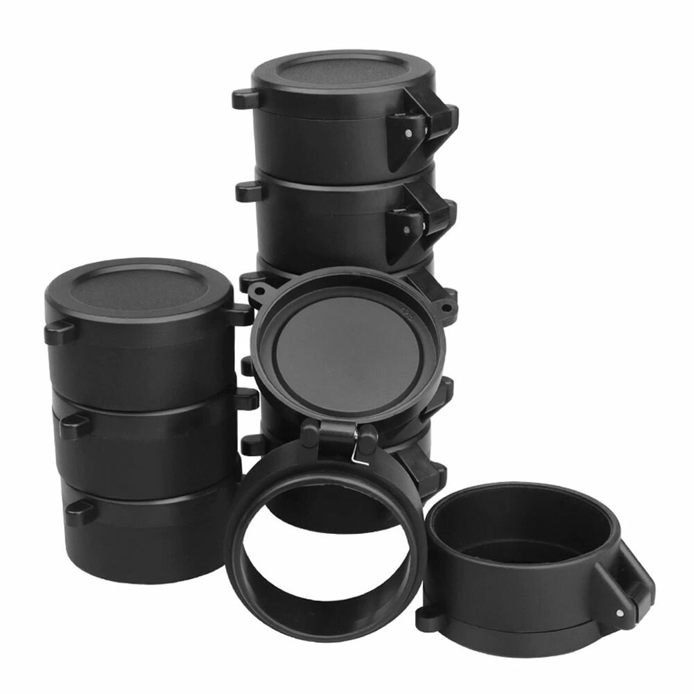 30-69 мм Черная Пылезащитный чехол для наружных прицелов: с защитной крышкой.