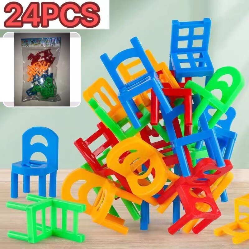 Детские складные стулья балансировки табуреты складные развлечения детей родительские и детские вечеринки