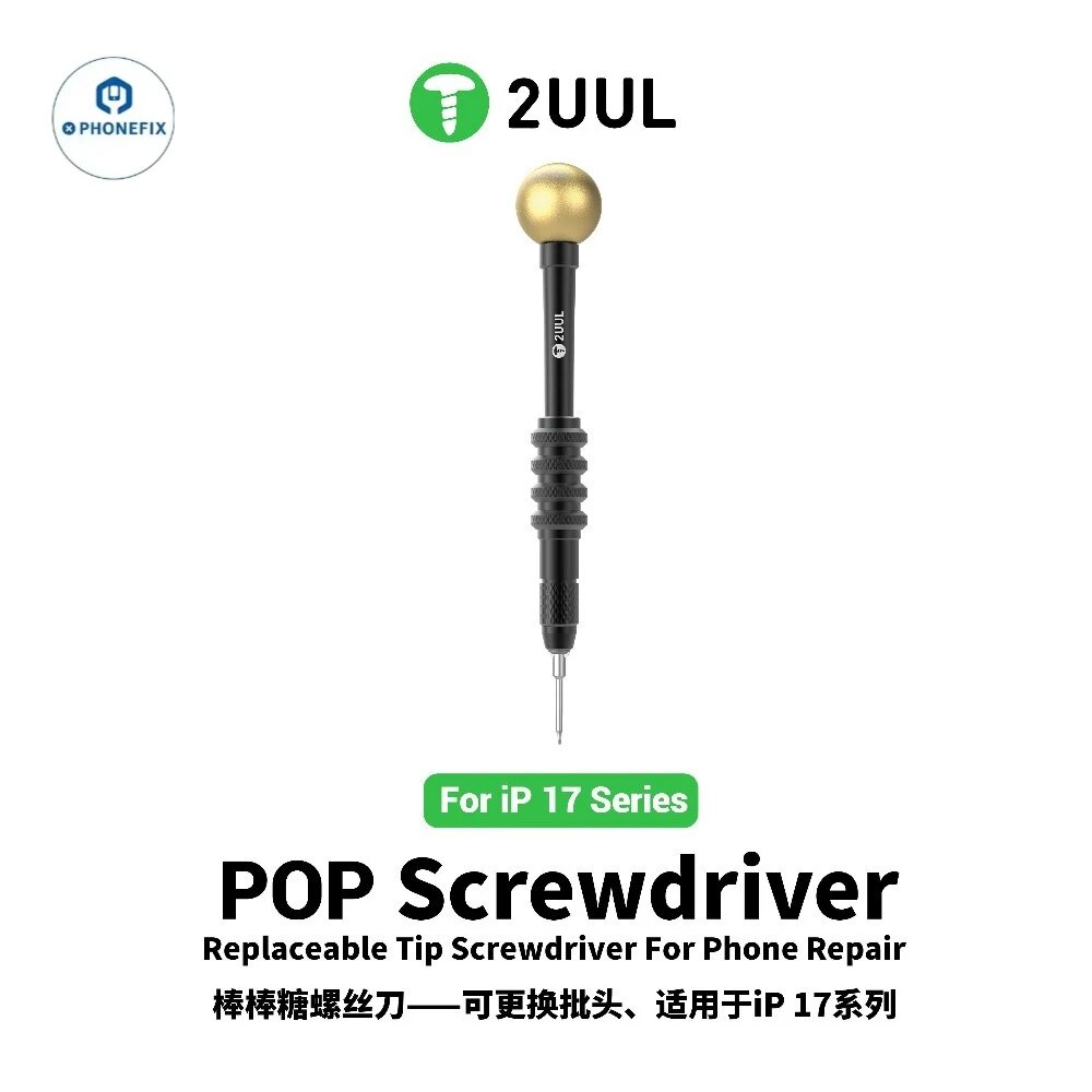 2UUL SD87 POP отвертка сменный магнит 4IP наконечник отвертка для IP 17 серии нижний винт разборка ремонт ручной инструмент
