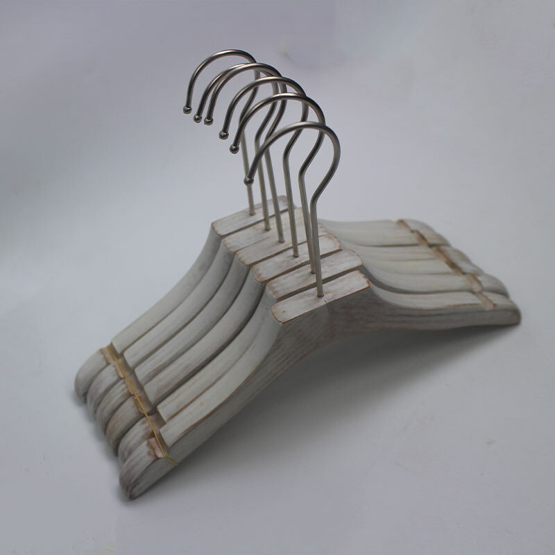 Деревянные треугольники вешалка для одежды для взрослых детей из массива дерева вешалка для домашней сушки Белые