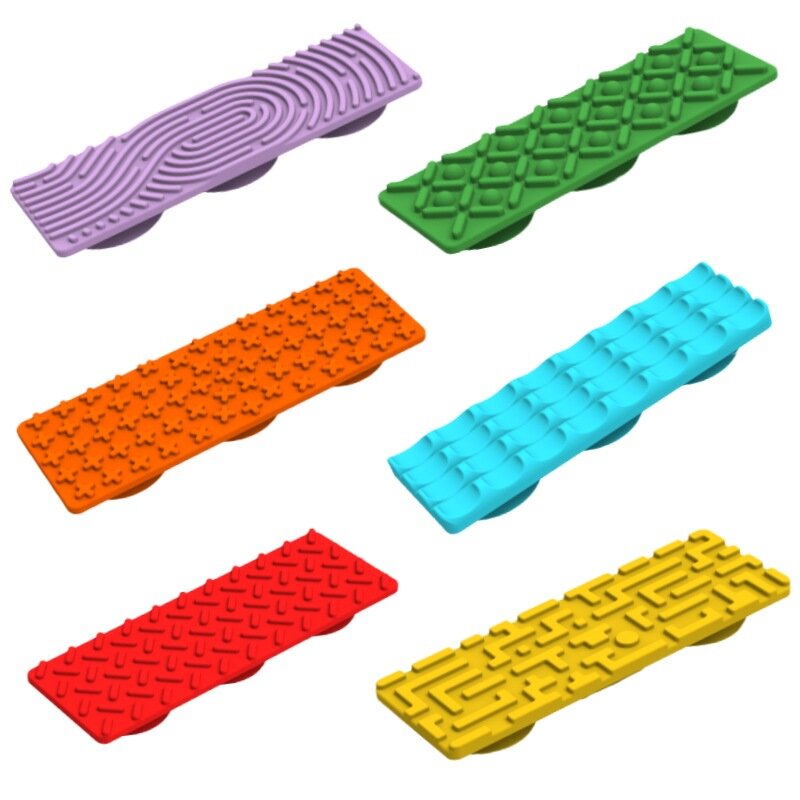 Трансграничные Sensory Fidget Toys Kids Сгибать палец, чтобы распаковать полоску аутизм сенсорная игрушка Сенсорная