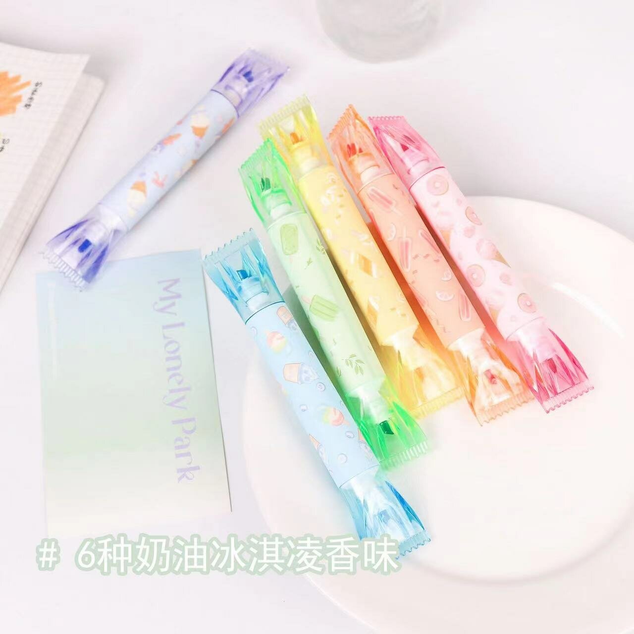 Большая емкость ароматизированных конфет двусторонний флуоресцентный маркер для детей и учеников начальной школы цветной ручка