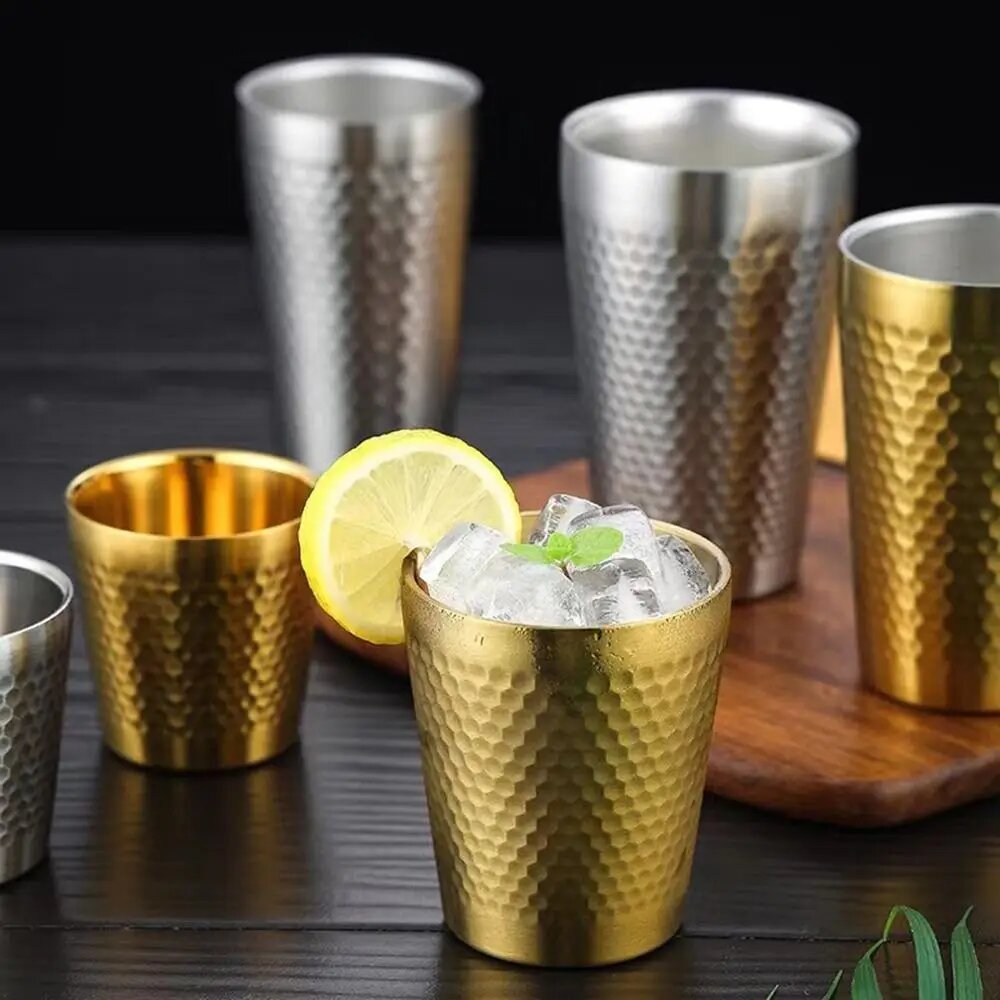 Кружка из нержавеющей стали 260ml, gold