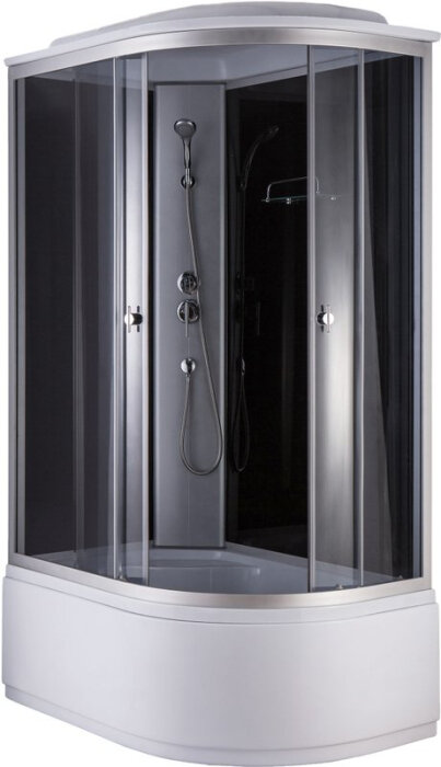 Душевая кабина Niagara NG-2510-14L, с высоким поддоном, с сиденьем