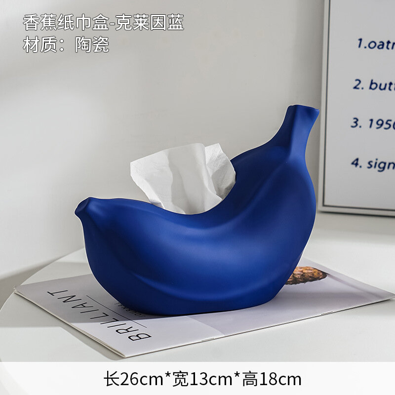 Креативная коробка для салфеток в виде банана, зеленого цвета, для хранения в доме, гостиной, на кофейном столе, обеденном столе, в спальне, персонализированное высококачественное хранилище